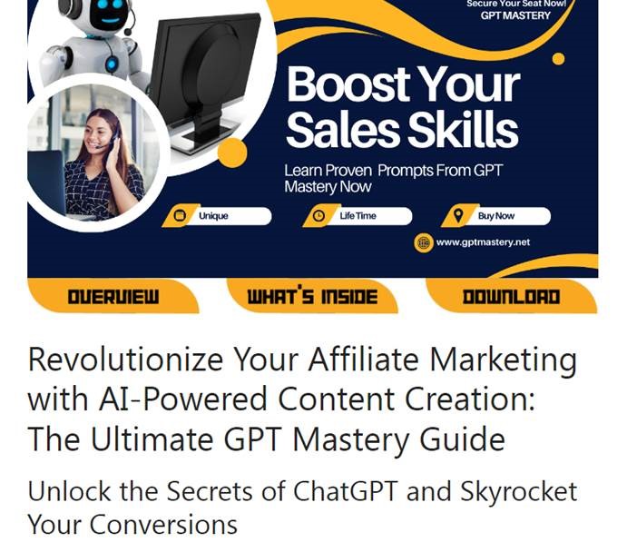 GPT Mastery: Ultimate Guide to Mastering GPT Technology - Product Advancements ™ Digital Store